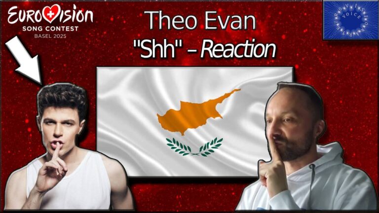 Theo Evan – “Shh” – Cyprus 🇨🇾 | Eurovision Song Contest 2025 | Reaction ...